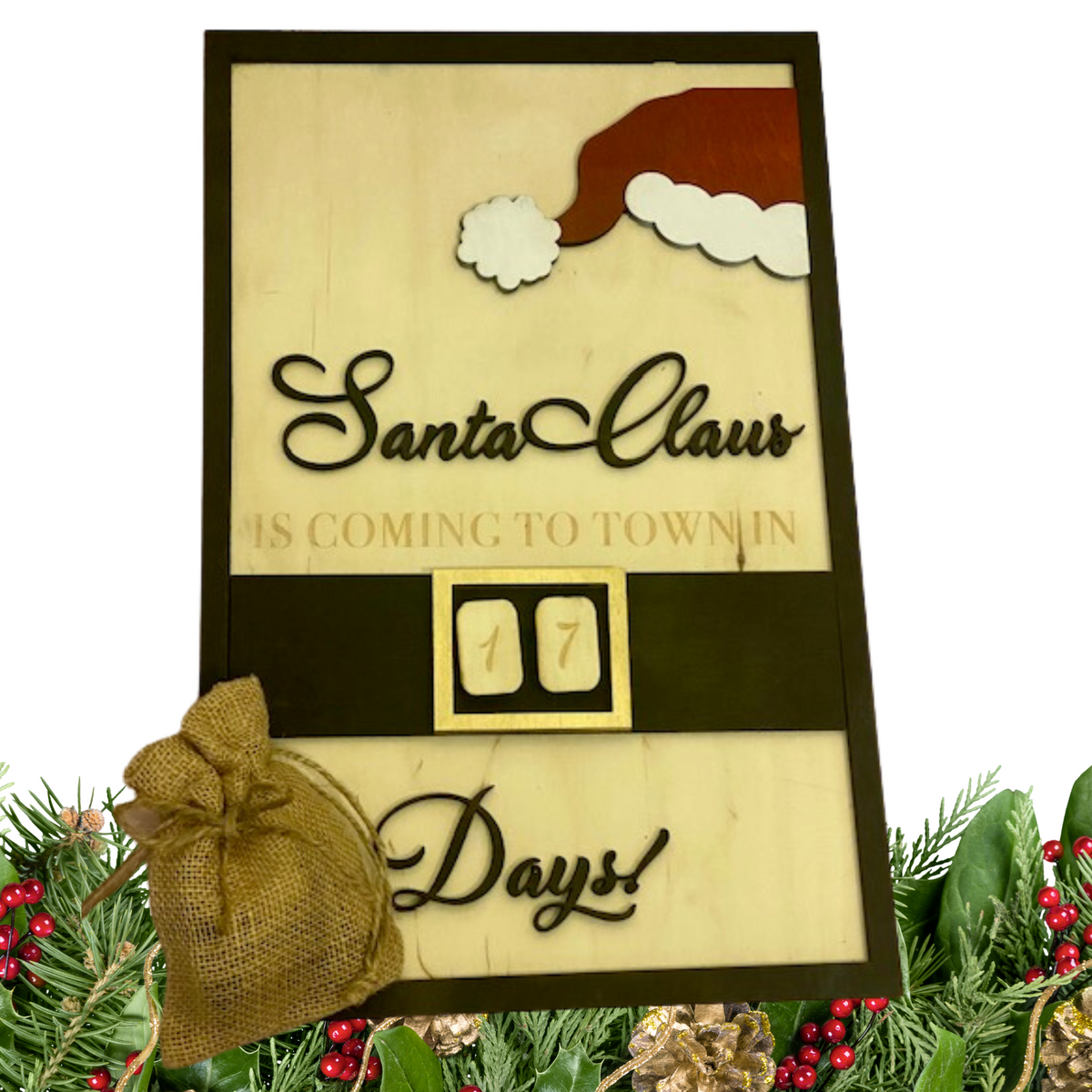 Santa Claus Christmas Countdown – JoyFilled LLC