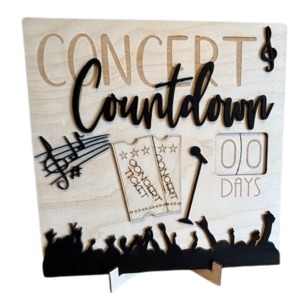 Concert Countdown Perpetual Calendar – JoyFilled LLC